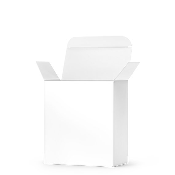 Folding box with tuck-in flap, opposite flaps | Packaging Warehouse